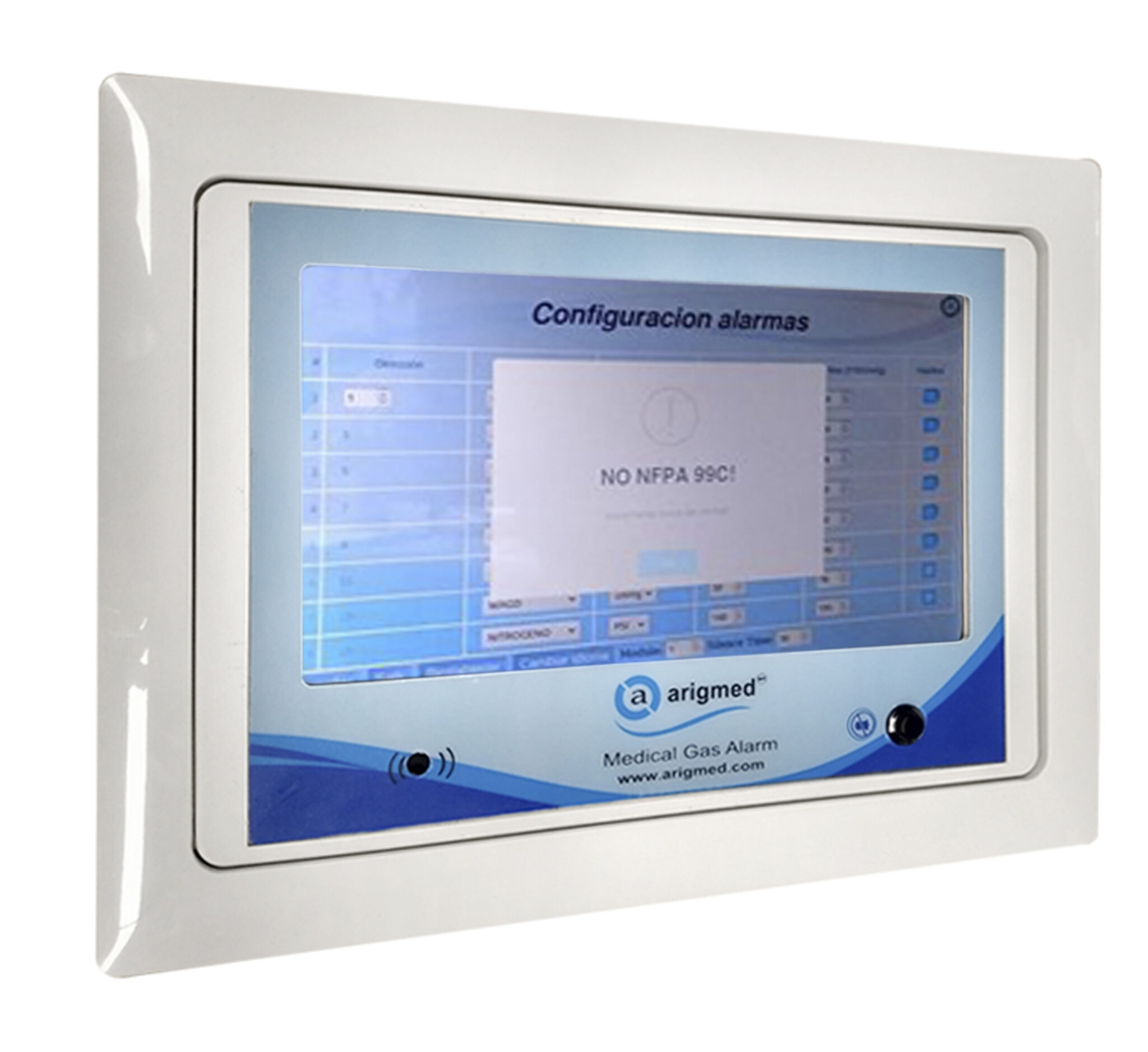 Alarma de zona SERIE 2 pantalla 10″ – arigmed