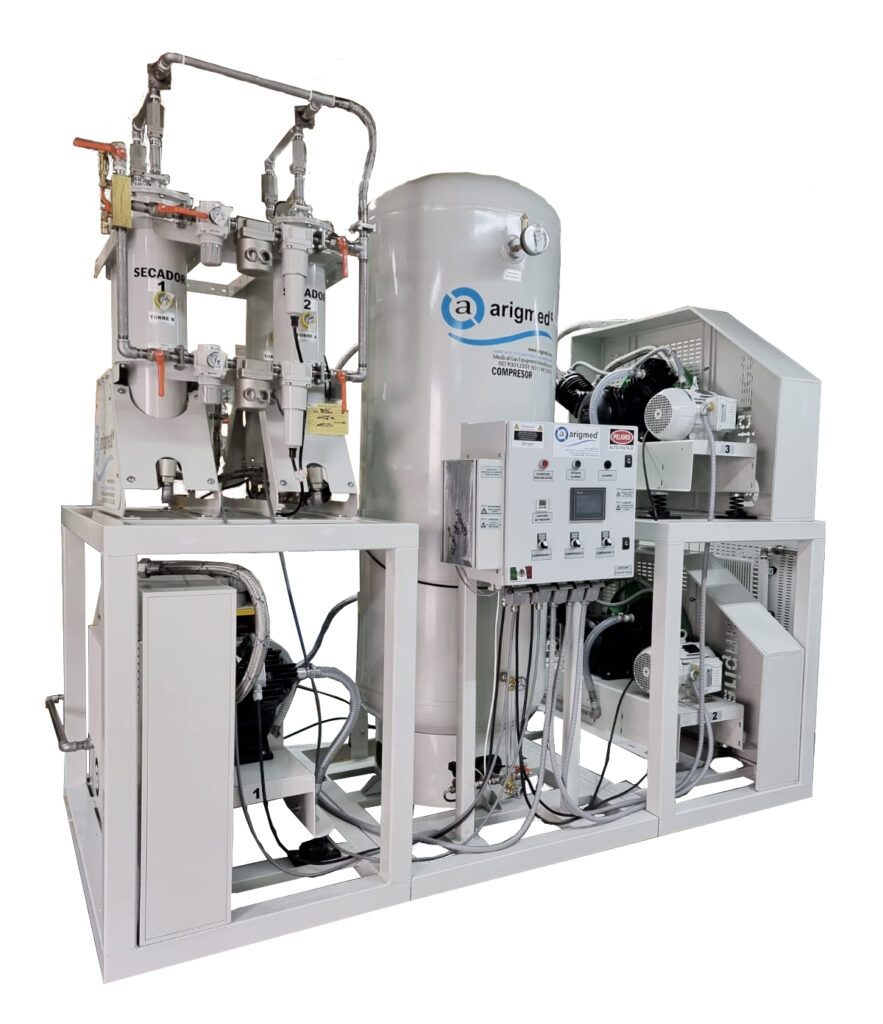 Sistema de Compresores para Aire Medico Reciprocantes – Arigmed