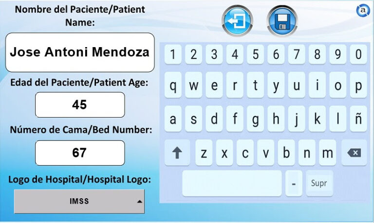 Patient Name Identifier 7″ Display – arigmed